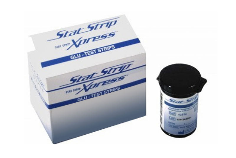 NOVA StatStrip Xpress Stat Glu Test Strips 100 - EXPIRED(Exceed it's p ...