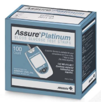 Assure Platinum Test Strips 100 count – Medical Wholesale Outlet